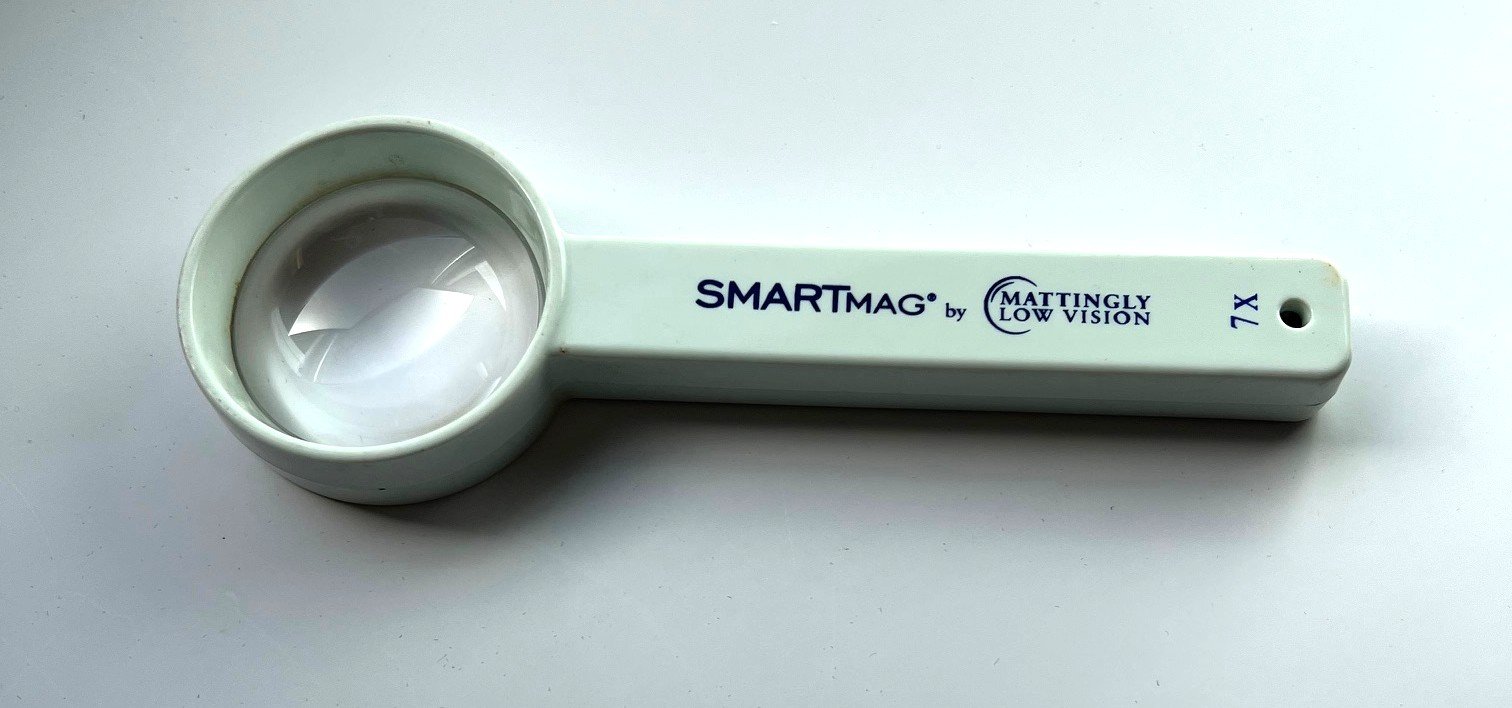 SmartMag® 7X / 23D Non-Illuminated Hand-Held Magnifier | Mattingly Low ...